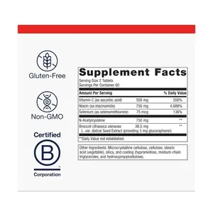 METAGENICS Glutaclear Advanced Glutathione Support With 750 Milligram Niacinamide