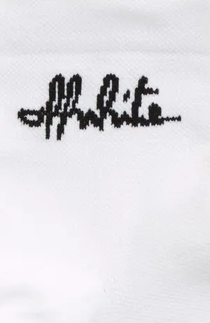 Off-White Script Short Socks