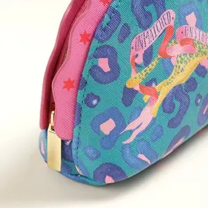 ZSA ZSA ZSU Meilin Makeup Bag 8" X 3" Travel Essential