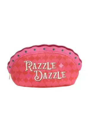 ZSA ZSA ZSU Meilin Makeup Bag 7" X 3.5" Travel Essential - Pink