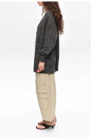 Bimba Y Lola Long Alpaca Blend Cardigan