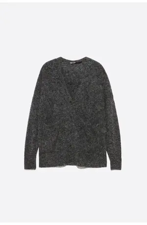Bimba Y Lola Long Alpaca Blend Cardigan