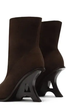 Manière De Voir The Eiffel Heeled Suede Boot