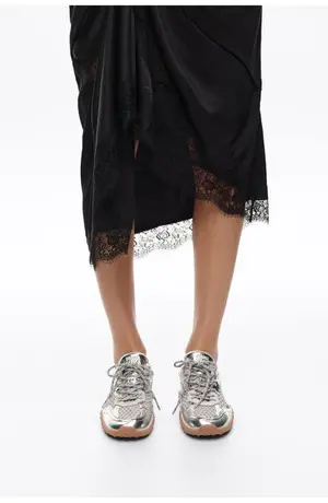 Bimba Y Lola Two-material Knot T-shirt Dress