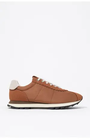 Bimba Y Lola 13 18 Retro Trainer - Tan