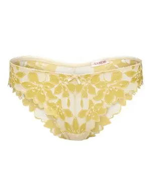 ADORE ME Mellody Brazilian Panties - Light Yellow