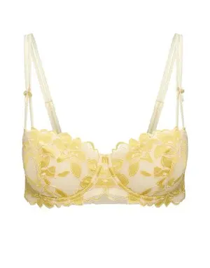 ADORE ME Mellody Push Up Balconette Bra - Light Yellow