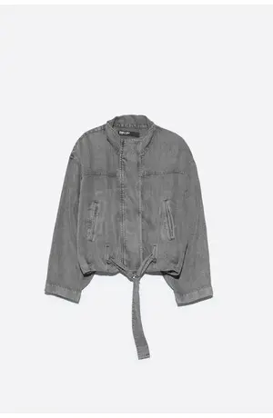 Bimba Y Lola Fluid Denim Jacket