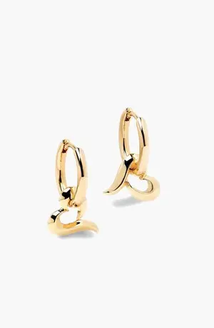 YOJ Love Charm Huggies - Gold