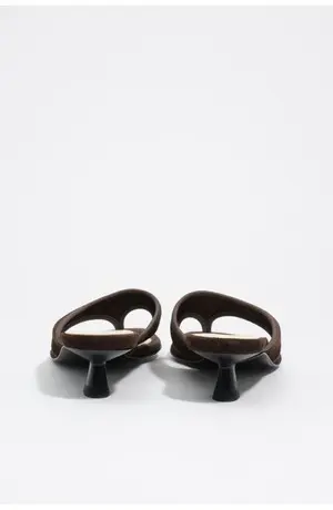 Bimba Y Lola Low-heel Suede Sandals