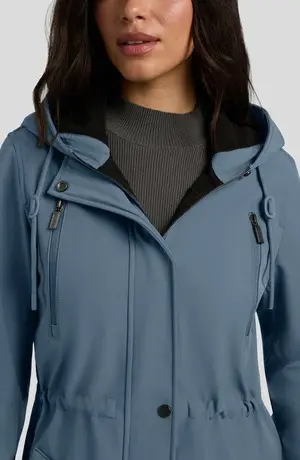 Hunter Monica Water Repellent Hooded Coat