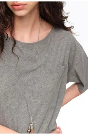 Bimba Y Lola Ruched Two-material Flared Midi Dress