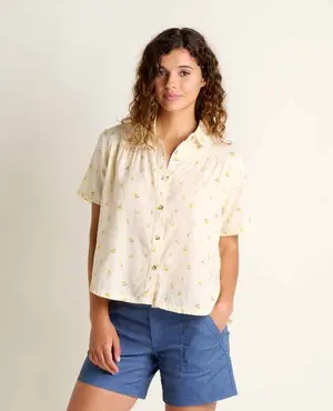 TOAD & CO Holly Shirt - Salt Print