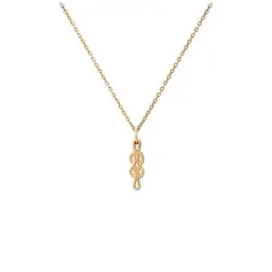 ASTOR & ORION Hecate's Knot Charm Necklace - Gold