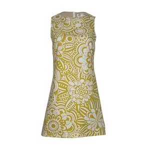 JENNAFER GRACE Penelope Mini Dress In Bellini Bloom