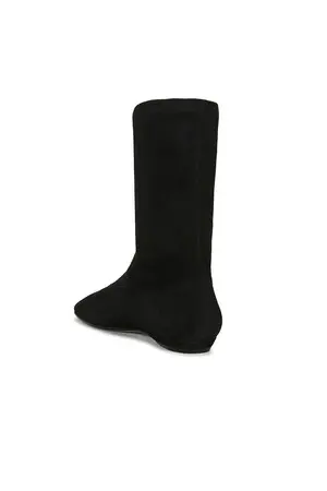THE ROW Cindy Stretch Suede Boots