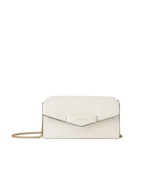Givenchy Antigona Wallet On Chain In Box Leather - Ivory