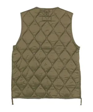 SEBAGO Quilted Zip-front Vest - Brown