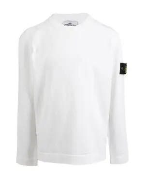 Stone Island Logo Patch Crewneck Sweatshirt