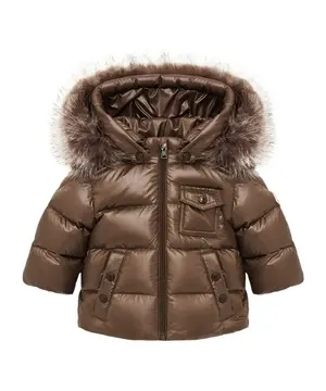 Moncler K2 Hooded Faux Fur-trimmed Down Jacket