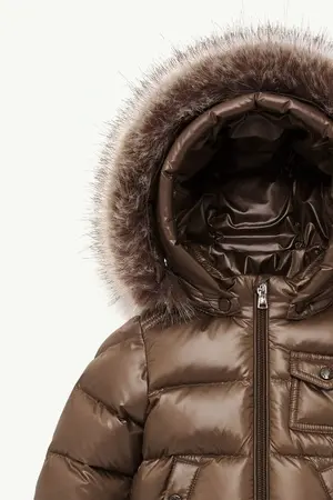 Moncler K2 Hooded Faux Fur-trimmed Down Jacket