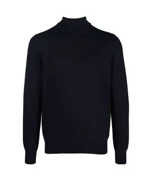 GRAN SASSO Virgin-wool Sweater - Dark Blue