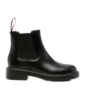 Camper Dean Elasticated-panel Pull-tab Chelsea Boots - Black