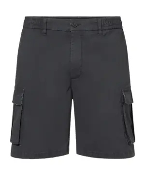 ECOALF Logo-patch Cargo Shorts - Black