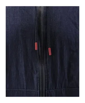 Kiton Zip-up Drawstring Jacket