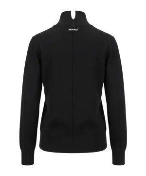 Pinko Long-sleeved High-neck Sweater