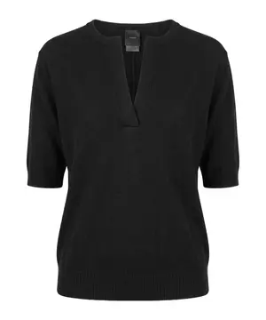 Pinko Short-sleeved Sweater - Black