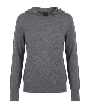 Pinko Hooded Sweater - Black