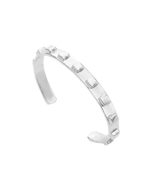 Federica Tosi Ring Open Bracelet - Silver