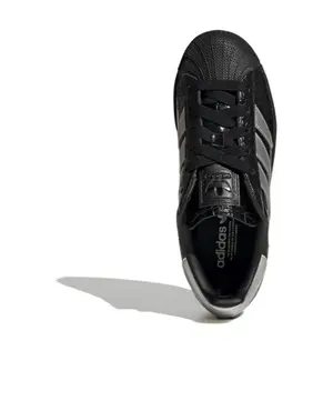 Adidas Superstar Ii W Striped Lace-up Sneakers