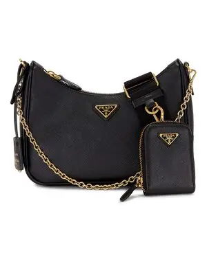FWRD RENEW Prada Saffiano Re-edition 2005 Shoulder Bag