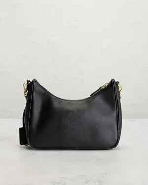 FWRD RENEW Prada Saffiano Re-edition 2005 Shoulder Bag - Black