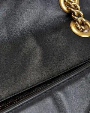 FWRD RENEW Gucci Gg Marmont Shoulder Bag - Black