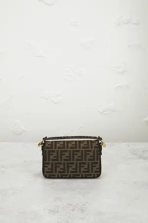 Fendi Mini Ff 1974 Baguette Shoulder Bag