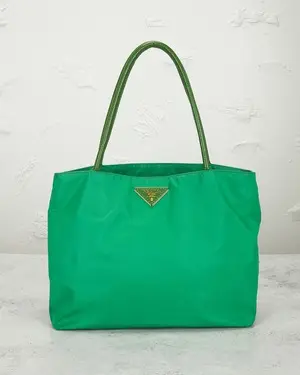 FWRD RENEW Prada Tessuto Tote Bag