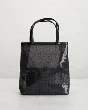 FWRD RENEW Prada Rete Paillettes Tote Bag