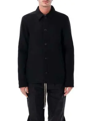 Rick Owens Long Coat - Nero