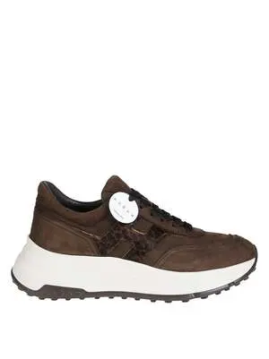Hogan Lace-up Sneakers - Marrone