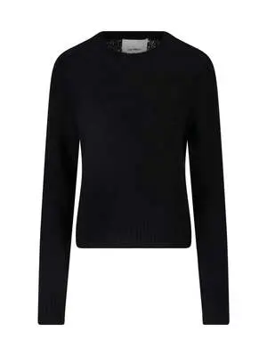 LISA YANG Cashmere-silk Knit Sweater - Black