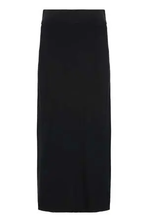 TOTEME Long Mesh Knit Skirt With Adjustable Waist