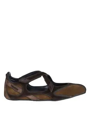Attico Floor01 Ballerina Flat - Marrone
