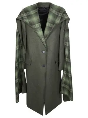 Attico Long Jacket For - Verde