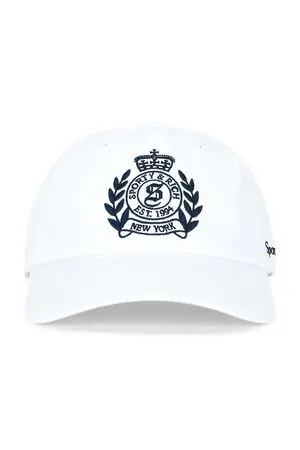 SPORTY & RICH Ny Crest Hat - White