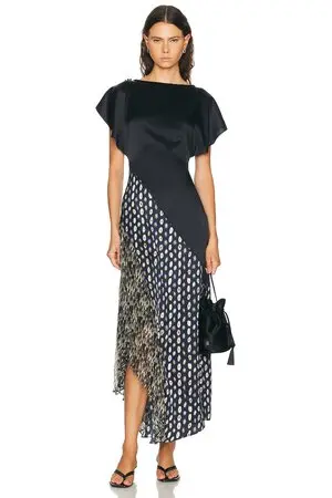 Staud Fawn Silk Dress