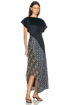 Staud Fawn Silk Dress