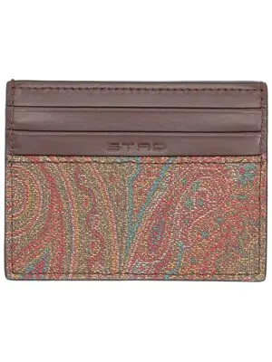 Etro Portacarte "paisley